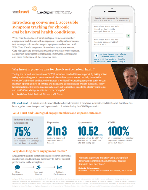 CareSignal · WEA Trust Case Study: Remote Monitoring to Support Members ...