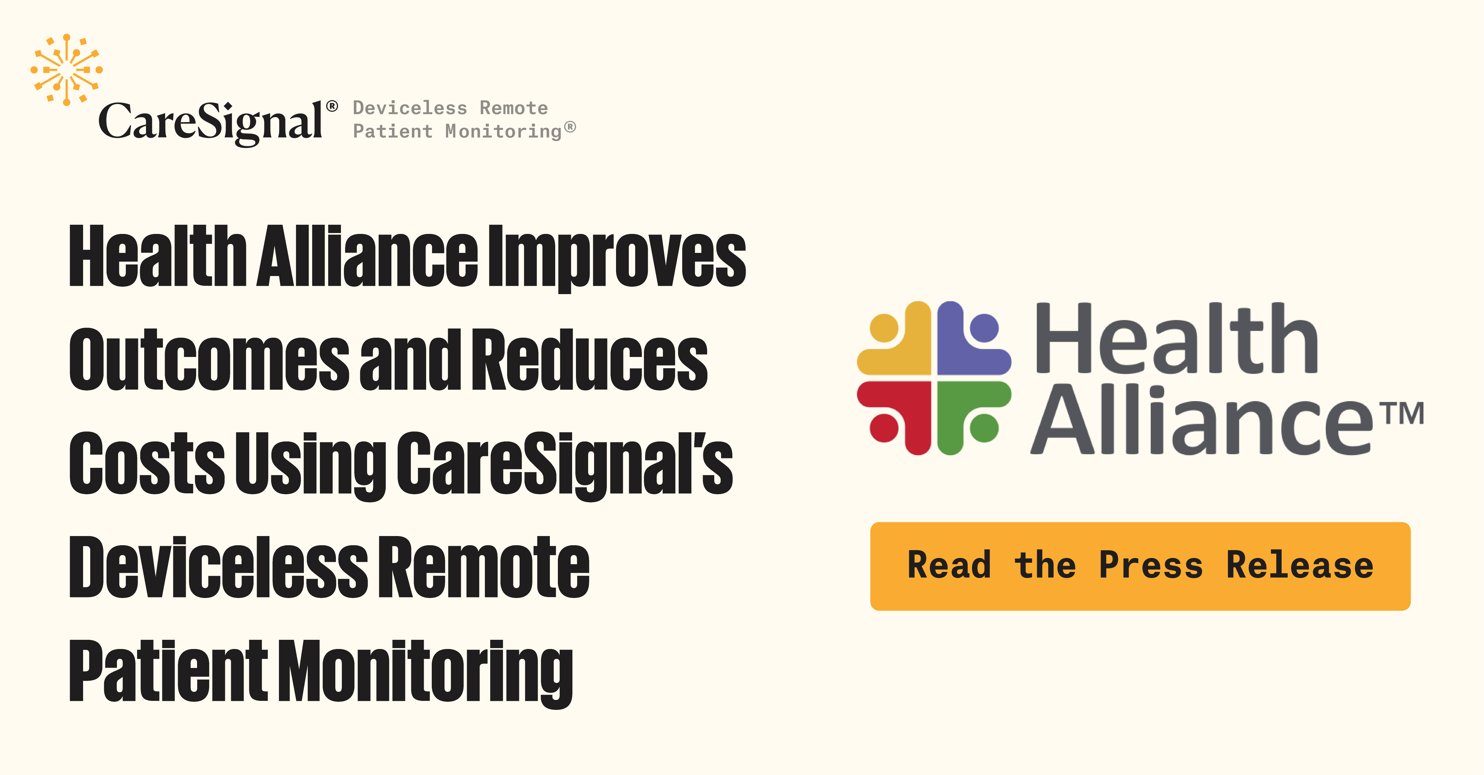 CareSignal · Health Alliance Improves Outcomes and Reduces Costs Using ...